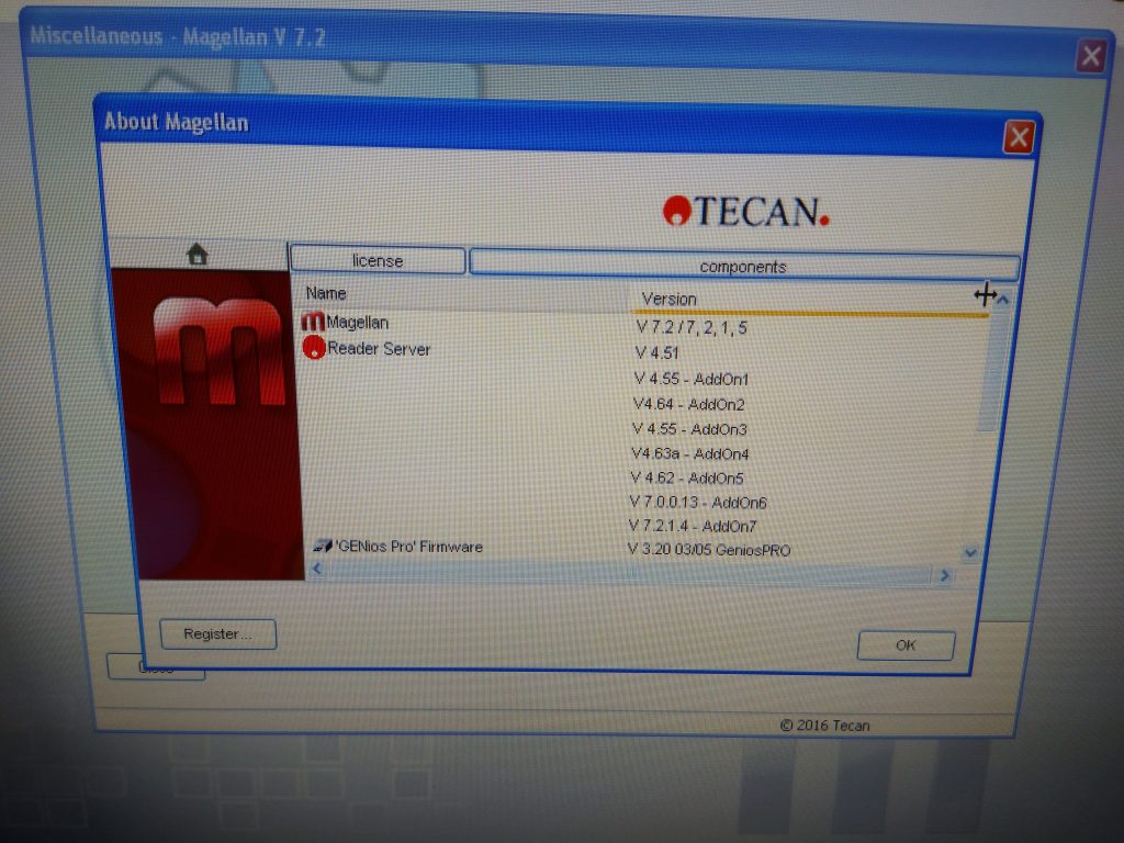 TECAN Genios Pro 96/384 Fluorescence Absorbance Microplate Reader