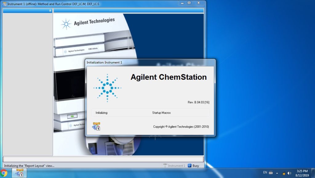 Agilent Chemstation LC B.04.03 Software