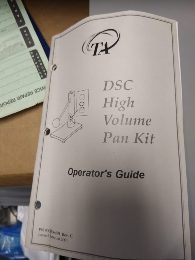 TA Instruments DSC Q1000 Differential Scanning Calorimeter Complete System