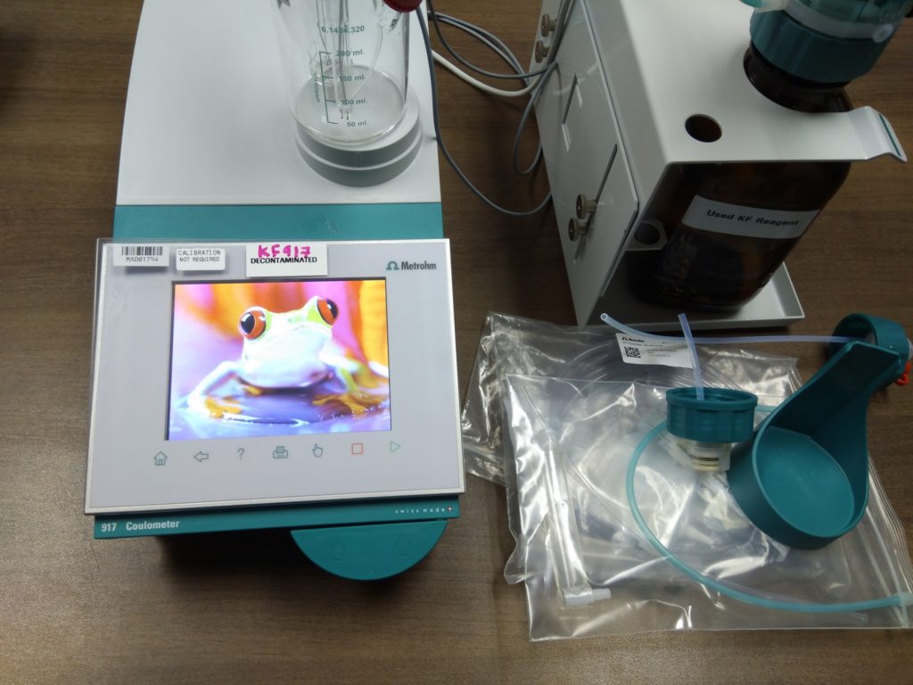 Metrohm 917 KF Karl Fischer Coulometer Titrator with 800 Dosino FDA ...